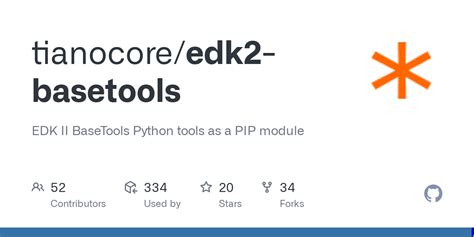 Github Tianocoreedk2 Basetools Edk Ii Basetools Python Tools As A Pip Module