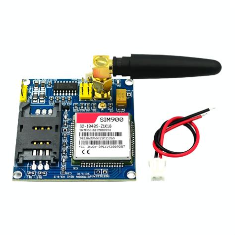 Buy Sim900a Gsm Modem With Sma Antenna Gsm Module Kitsguru