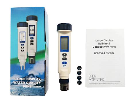 Waterproof Conductivity Meter Pen Style Sper Scientific Direct
