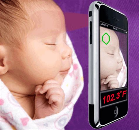 Mobile App Takes Temperature Without Physical Contact Electronic Products