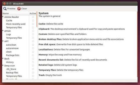 bleachbit no linux veja como instalar esse utilitário