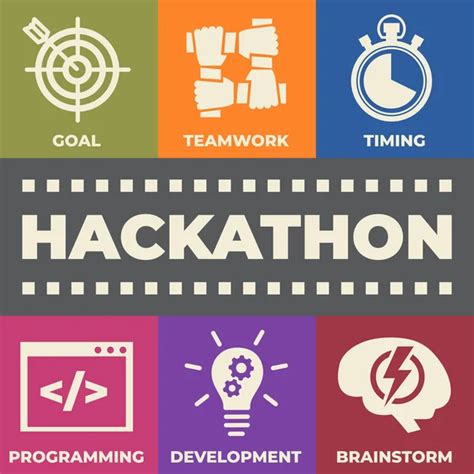 ᐈ Hackathon Poster Template Stock Illustrations Royalty Free Hackathon