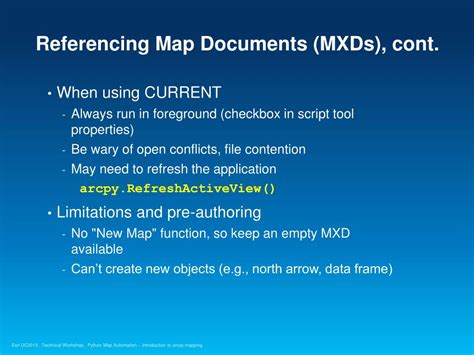 ppt python map automation introduction to arcpy mapping powerpoint