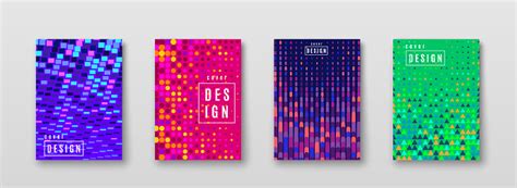 색상 요소 하프톤 텍스처와 추상적인 배경입니다 밝은 패턴 포스터 디자인입니다 트렌드 최소한의 커버입니다 벡터 일러스트 레이 션 그라데이션에 대한 스톡 벡터 아트 및 기타