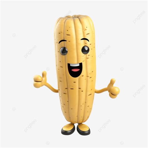 귀여운 행복한 파스닙 캐릭터 Ai 생성 과일 열렬한 만화 Png 일러스트 및 이미지 에 대한 무료 다운로드 Pngtree