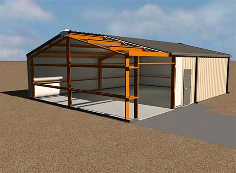 Steel Building Wall Girts Shops Th