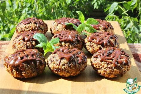 Ореховое печенье с черносливом – кулинарный рецепт