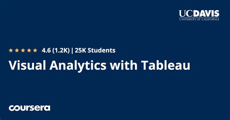 Visual Analytics With Tableau Studique