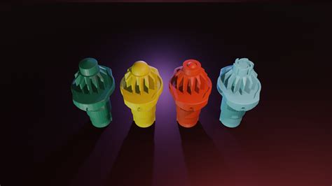 Stl File Beyblade X Bit Transbit Set 🧸 ・template To Download And 3d