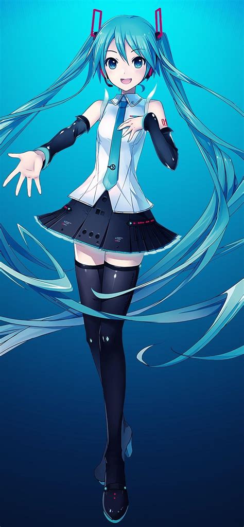 Hatsune Miku IPhone Wallpapers Top Free Hatsune Miku IPhone Backgrounds WallpaperAccess