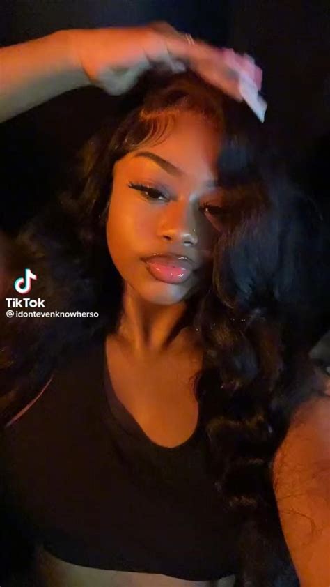 Trinity Aniyah U Part Wigs Pretty Dark Skin Pretty Girl Swag