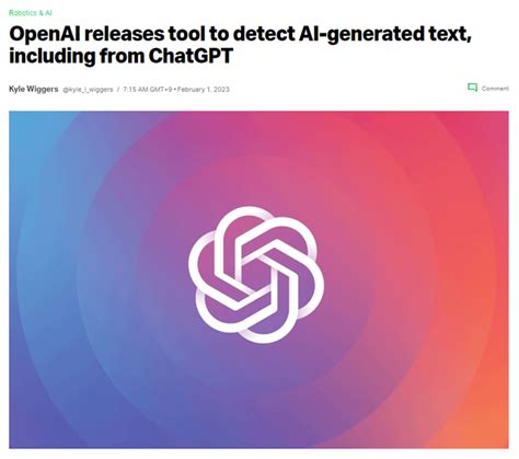 openai releases tool to detect ai generated text including from