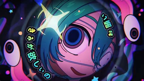 Monitoring Deco 27 Miku Hatsune Vocaloid Anime Wallpaper Cover Art