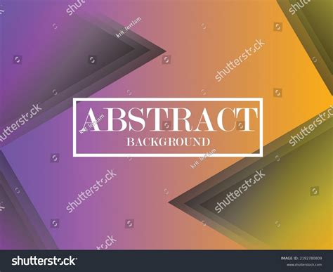 Colorful Overlapping Acute Angle Background Stock Vector Royalty Free