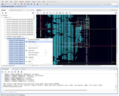 inserting and routing a debug core as an eco — rapidwright 2023 2 0