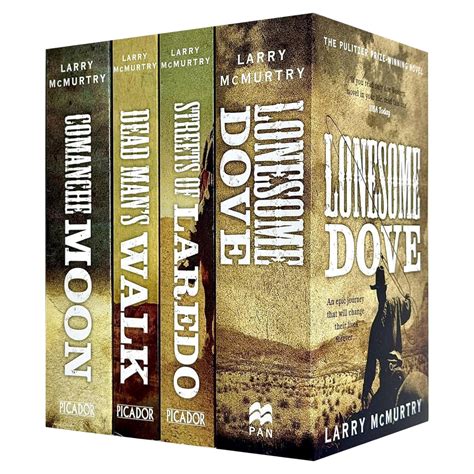 Lonesome Dove Series Larry Mcmurtry 4 Book Set Fiction — The Book