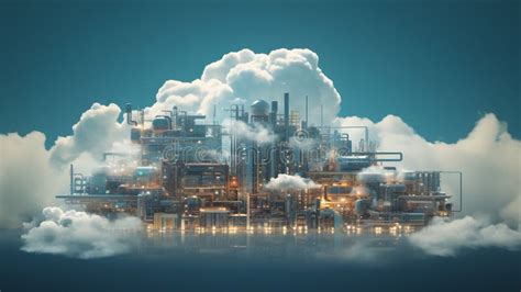 Cloud Computing World Map Network Data Storage Technology Service Concept Stock Illustration