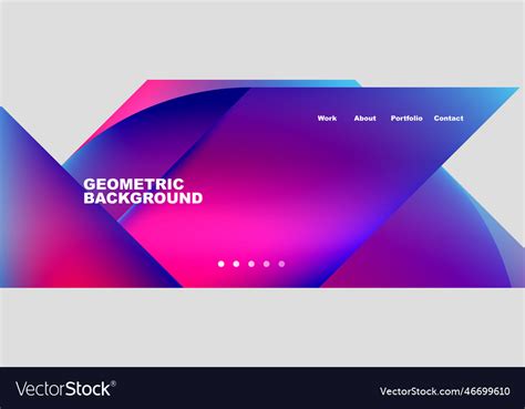 Minimalist Elements Elegant Geometric Abstract Vector Image