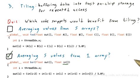 Cuda学习笔记（lesson7）——常用优化策略and动态并行化data Layout转换 Csdn博客