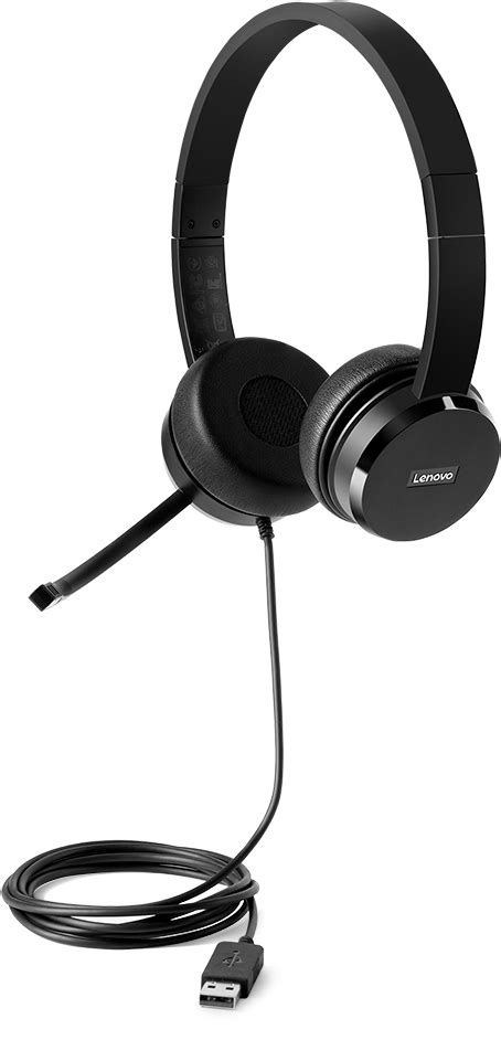 Lenovo 100 Usb Headset With Microphone Matrix Warehouse Computers