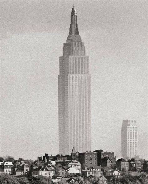 The Empire State Building From New Jersey After It Was First Completed