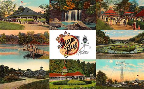 Cascade Park New Castle Pennsylvania Poster Vintacana