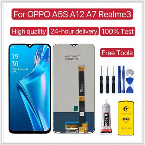 For Oppo A S Lcd Original A A Realme Digital Touch Screen Display For Oppo A Lcd Shopee