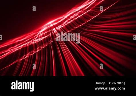 abstract flowing particle lines data concept background loop 4k