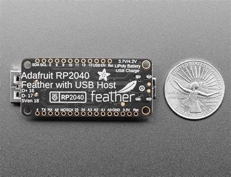 Adafruit Feather Rp2040 With Usb Type A Host Available At … Flickr