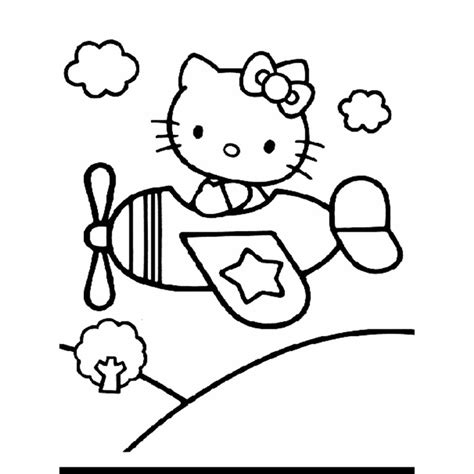 Jual Gambar Sketsa Mewarnai Hello Kitty Part 1 Gambar Sketsa