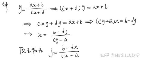 求下列函数的反函数？同济第七版习题p17 知乎
