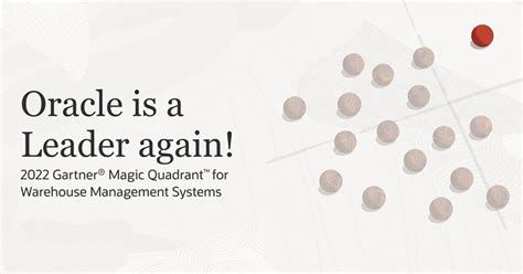 Oracle Named A Leader In 2024 Gartner® Magic Quadrant™ For Warehouse
