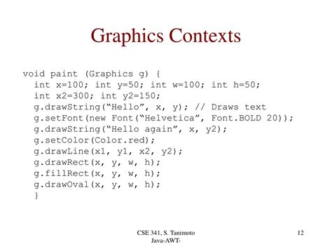 Ppt A Brief Overview Of The Abstract Windowing Toolkit Awt