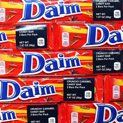 Hemslojd Swedish Ts Daim Chocolate Bar 2 Bar Pack