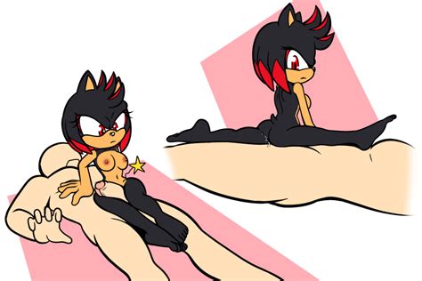 Rule 34 Alternate Form Ambiguous Penetration Amy Rose Anthro Black Body Black Fur Cock And