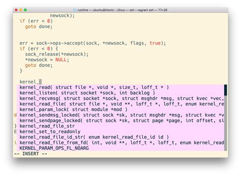 come risolvere la ricerca del codice sorgente del kernel linux