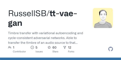 Github Russellsb Tt Vae Gan Timbre Transfer With Variational Autoencoding And Cycle