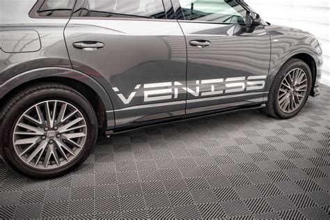 Maxton Design Side Skirts Diffusers Audi Q3 S Line F3 Royal Body Kits