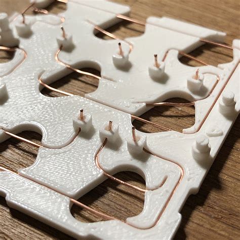 3d Printed Macro Pad Ditches The Pcb With Slick Wiring Guides Rob