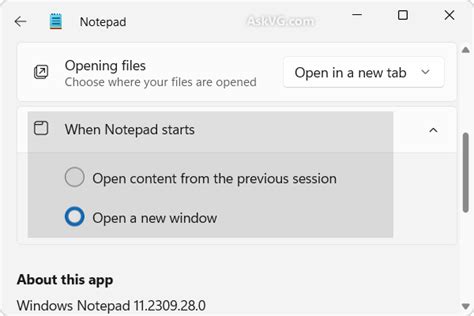 Fix Notepad Restores Previously Opened Files In Windows 11 Askvg