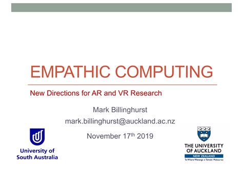 Empathic Computing Ppt Empathic Computing Ppt