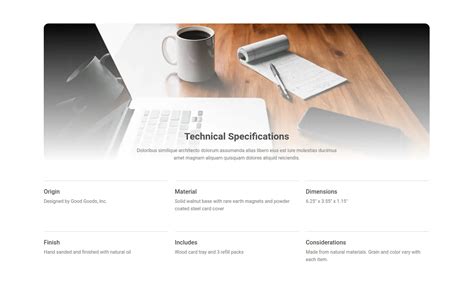 Bootstrap Ecommerce Blocks Product Features