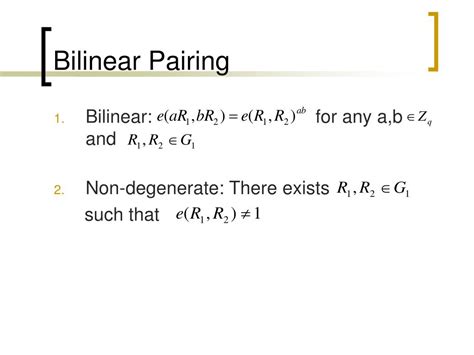 Ppt Efficient Group Signatures From Bilinear Pairing Powerpoint