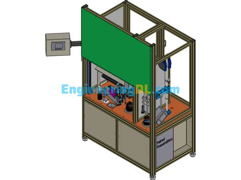 O Ring Automatic Assembly Machine Solidworks 3d Exported