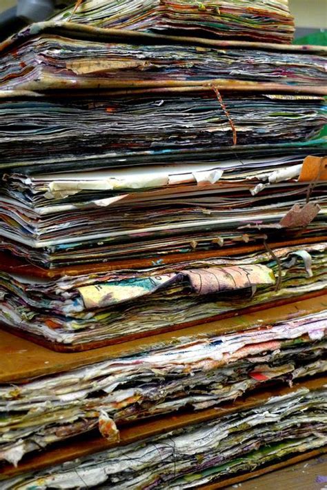 Stacks Of Journals Art Journal Inspiration Art Journal Mixed Media Art Journaling
