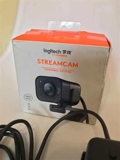 Logitech Streamcam For Creators Computers Tech Parts Accessories Webcams On Carousell