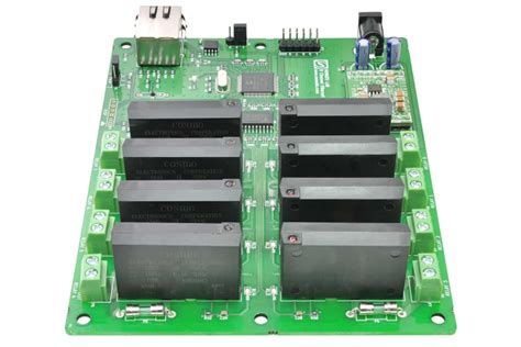 8 Channel Ethernet Solid State Relay Module Ajitek Tech Solutions Pvt Ltd