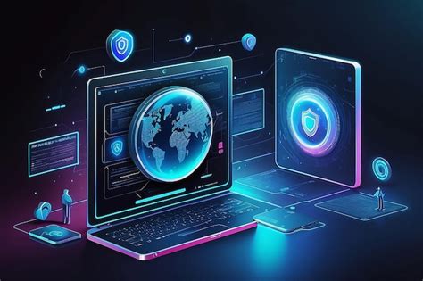 Premium Ai Image Global Data Security Personal Data Security Cyber