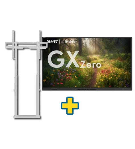 Smart Board Gx086 V3 86 Soporte Mip Flex W Blanco Pantallas Interactivas Hasta 98 Max 100kg