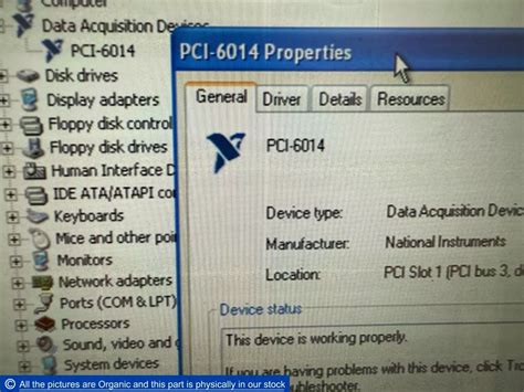 National Instruments PCI PCI Multifunction DAQ Board D